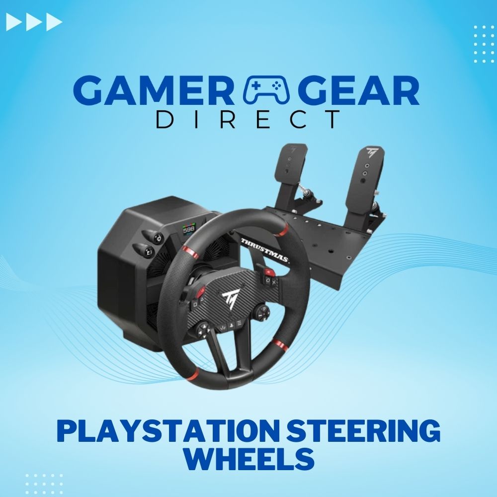 Shop PlayStation Steering Wheels — Gamer Gear Direct