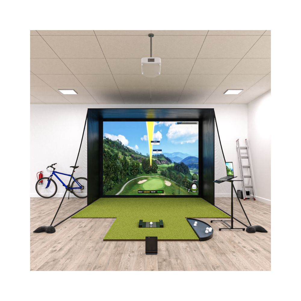 Shop Golfzon Wave Golf Simulator Package — Gamer Gear Direct